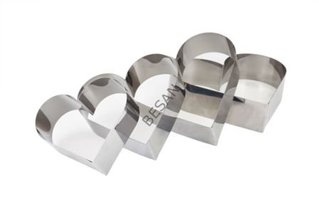 KALP PASTA ÇEMBERİ 4'LÜ TAKIM 7CM YÜKSEKLİK